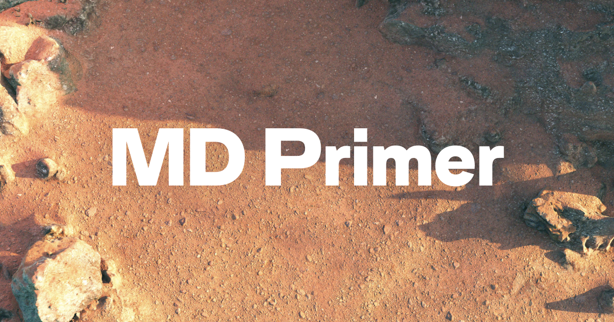 MD Primer · Mass-Driver™